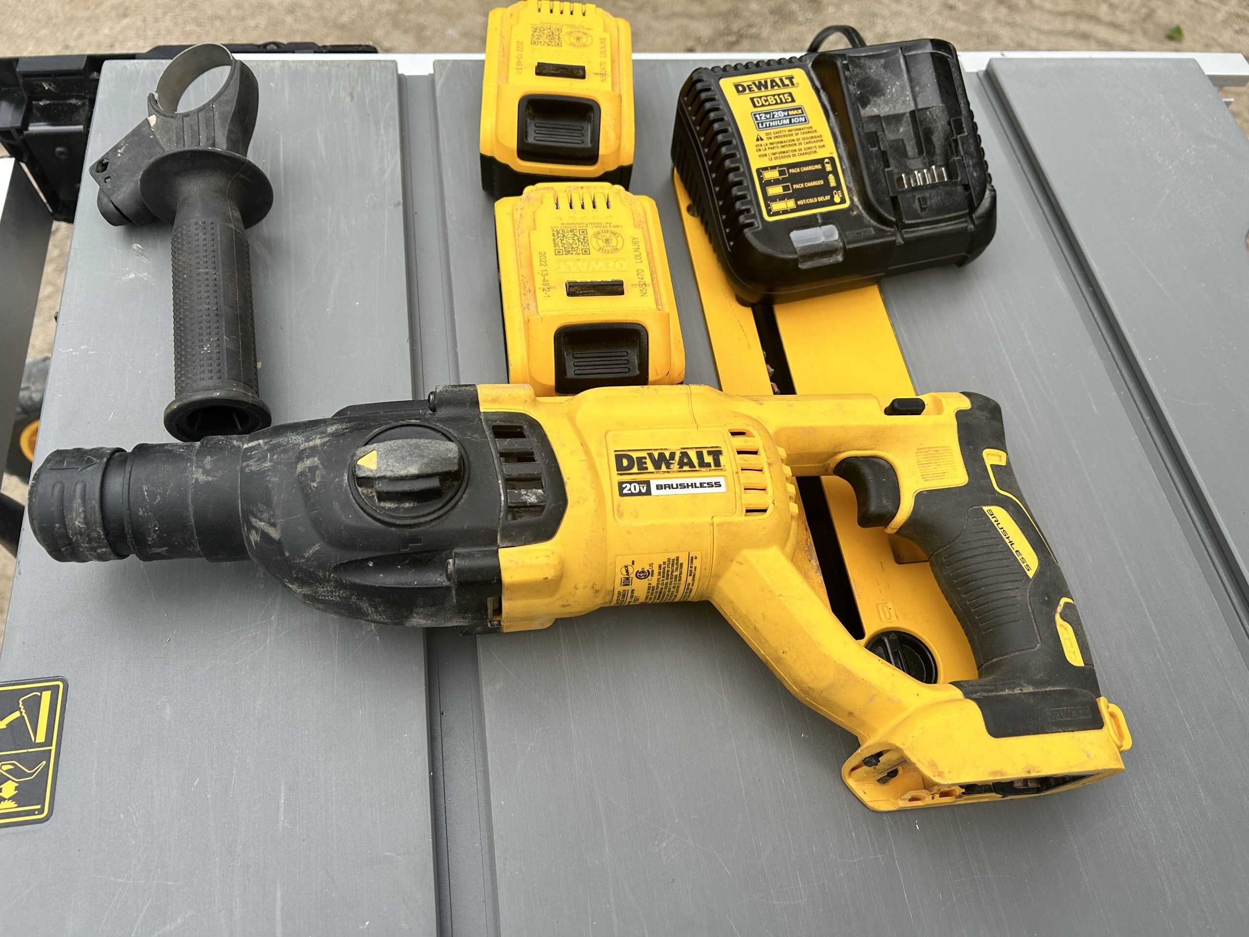 Dewalt 20v Max Xr Lithium Ion Cordless Brushless 1 Inch Sds Plus D